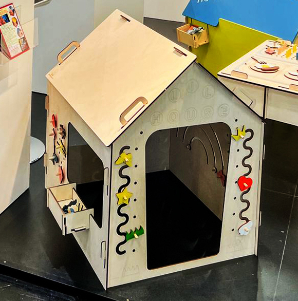 LiL HOUSE Montessori activity playhouse for toddlers - Kids` unique ...
